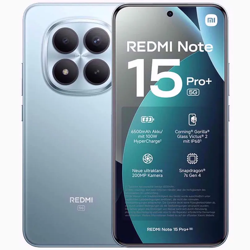 Xiaomi Redmi Note 15 Pro Plus 8/256GB Glacier Blue Cena Prodaja Akcija