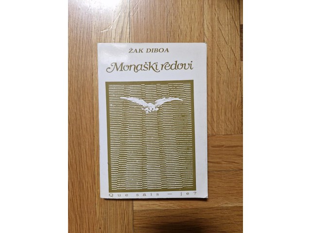 Monaški redovi - Žak Diboa