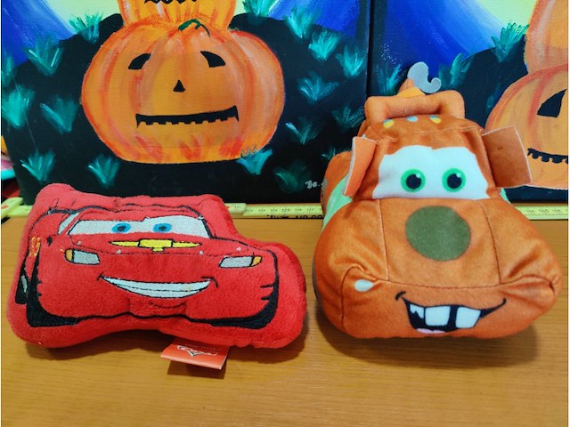 Cars Munja i Mejter Lightning McQueen plišani original