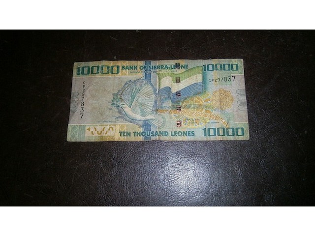 SIERRA LEONE 10.000 LEONES 2007