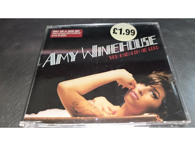 Amy Winehouse - You know i`m no good CDS , ORIGINAL