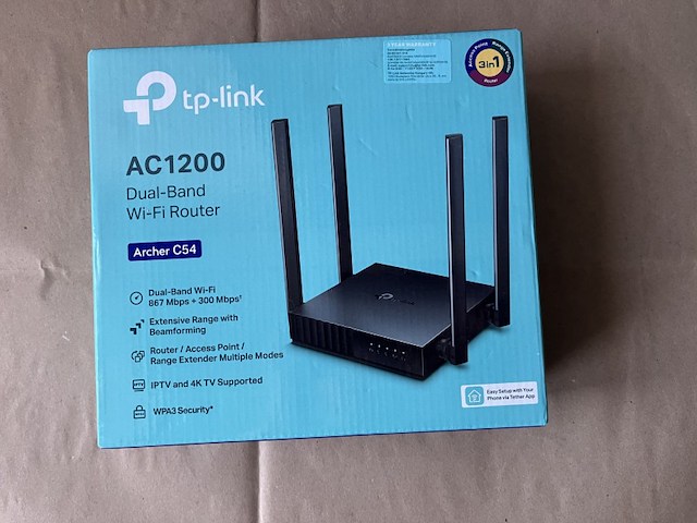 Prodajem TP-Link Archer C54 – AC1200 Dual-Band Wi-Fi