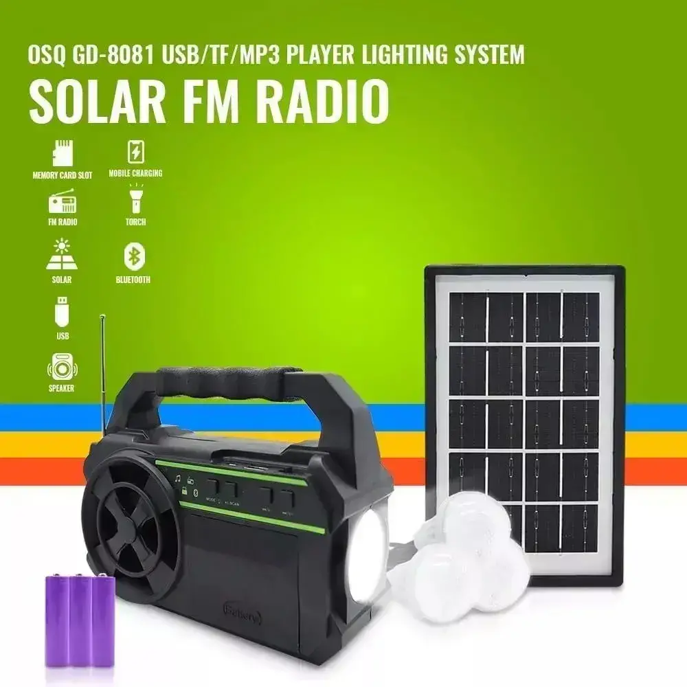 Solarni sistem + panel + bluetooth
