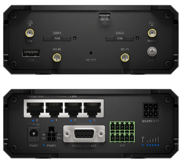 Cudy IR04_EU,4G LTE Cat 4 N300 Industrial Wi-Fi Router,4G Cat. 4 with Max 150 Mbps DL,300 Mbps Wi-Fi