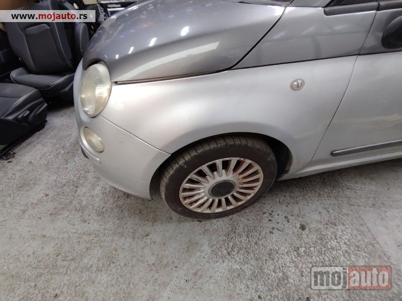 Fiat 500 levo krilo sivo Originalni delovi Moguca ugradnja delova Alfa Romeo 147-156-166-159-GT-MiTo-Giulietta Fiat bravo 2 - croma -grande punto -multipla 2 -punto 3 -stilo-idea Freemont Panda 3 ...