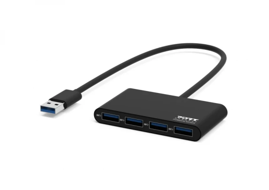 USB HUB Port Designs USB-A hub 4X USB-A 3.0 ports