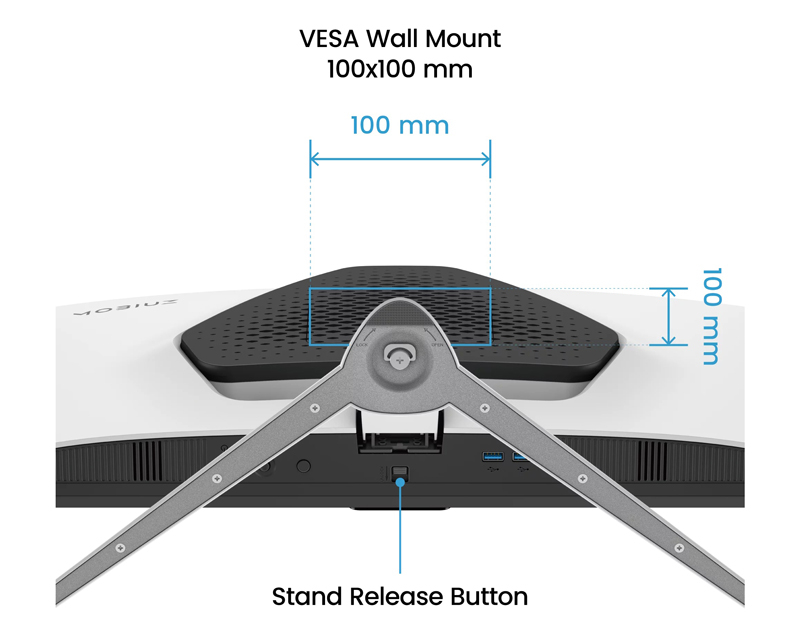 24.5 inča EX251 FHD 1920x1080 IPS 220 Hz HDR10 Gaming beli monitor