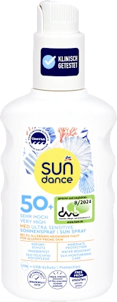 SUNDANCE
MED ULTRA SENSITIVE sprej za zaštitu od sunca, SPF 50+, 200 ml