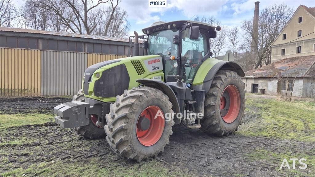 Claas Axion 830 traktor točkaš