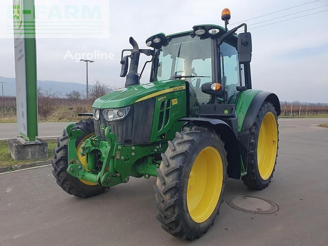 John Deere 6100m pq+ traktor točkaš