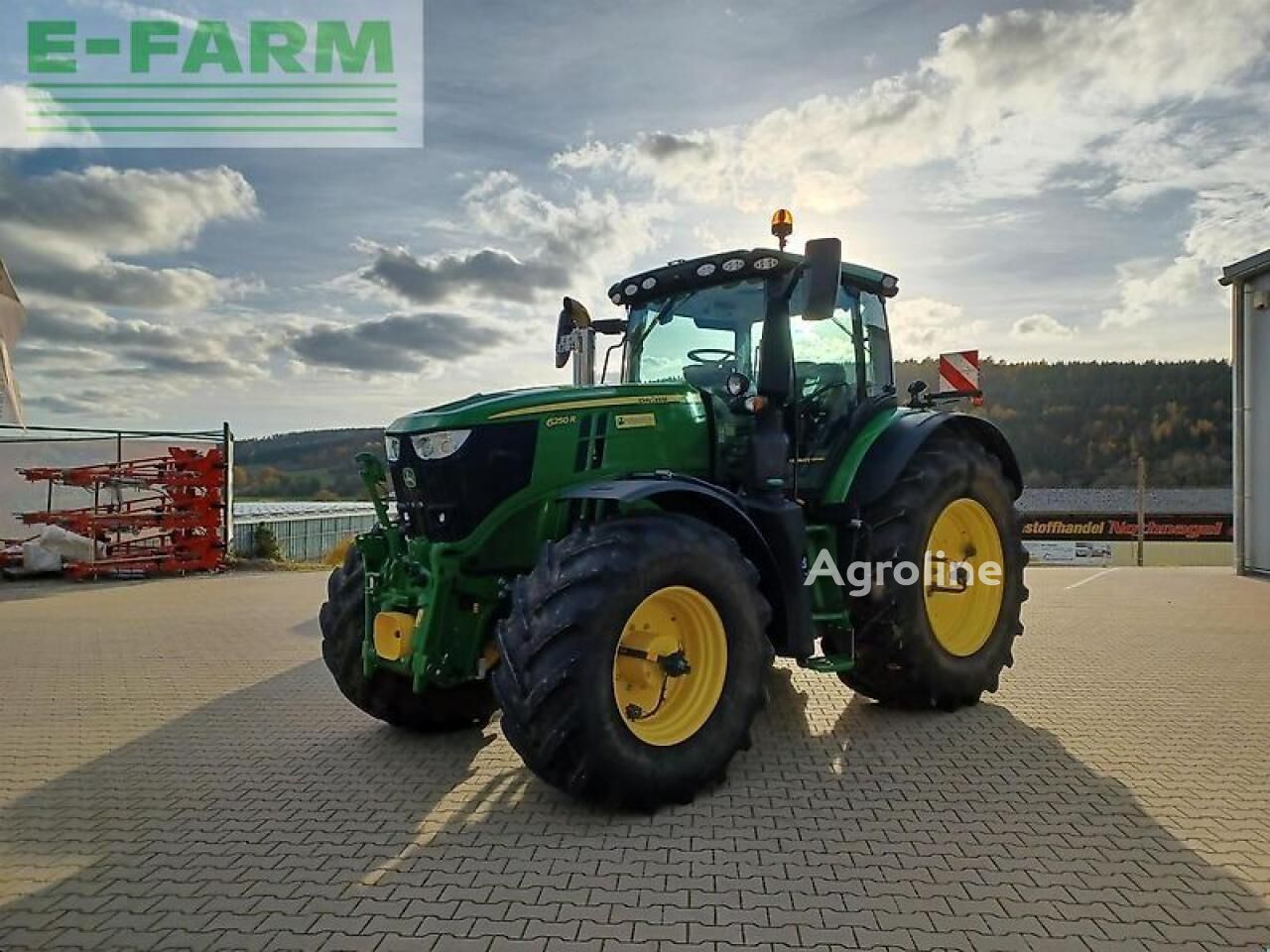 John Deere 6250r - command pro, reifendruckregelanlage traktor točkaš