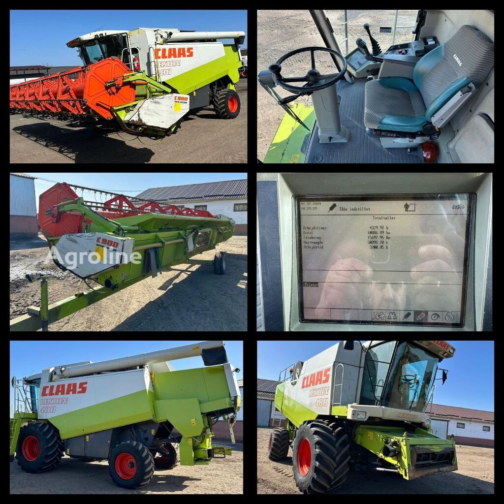 Claas Lexion 480 kombajn za žito