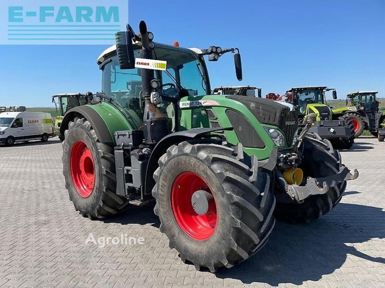 Fendt 724 traktor točkaš