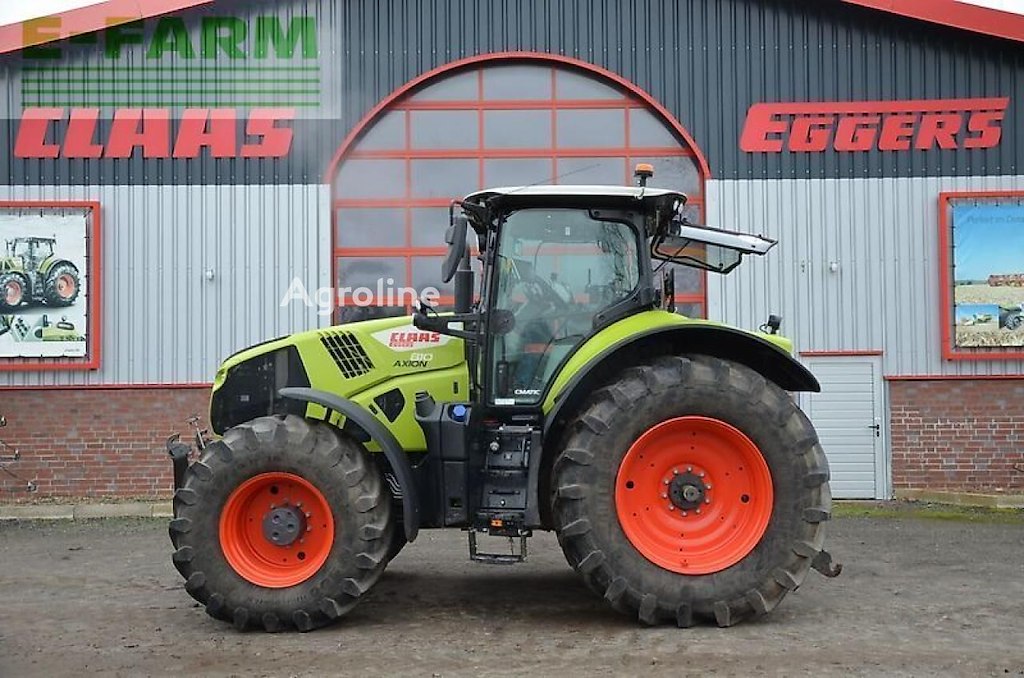 Claas axion 810 cmatic - stage v ceb traktor točkaš