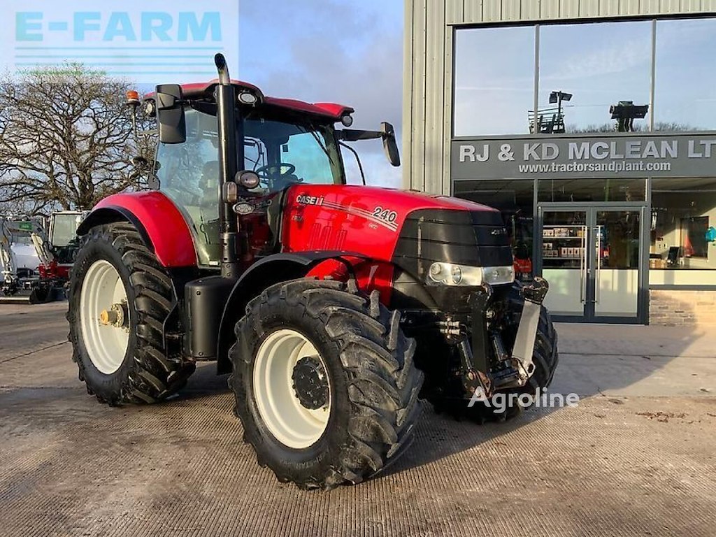 Case IH puma 240 cvx tractor (st25359) traktor točkaš