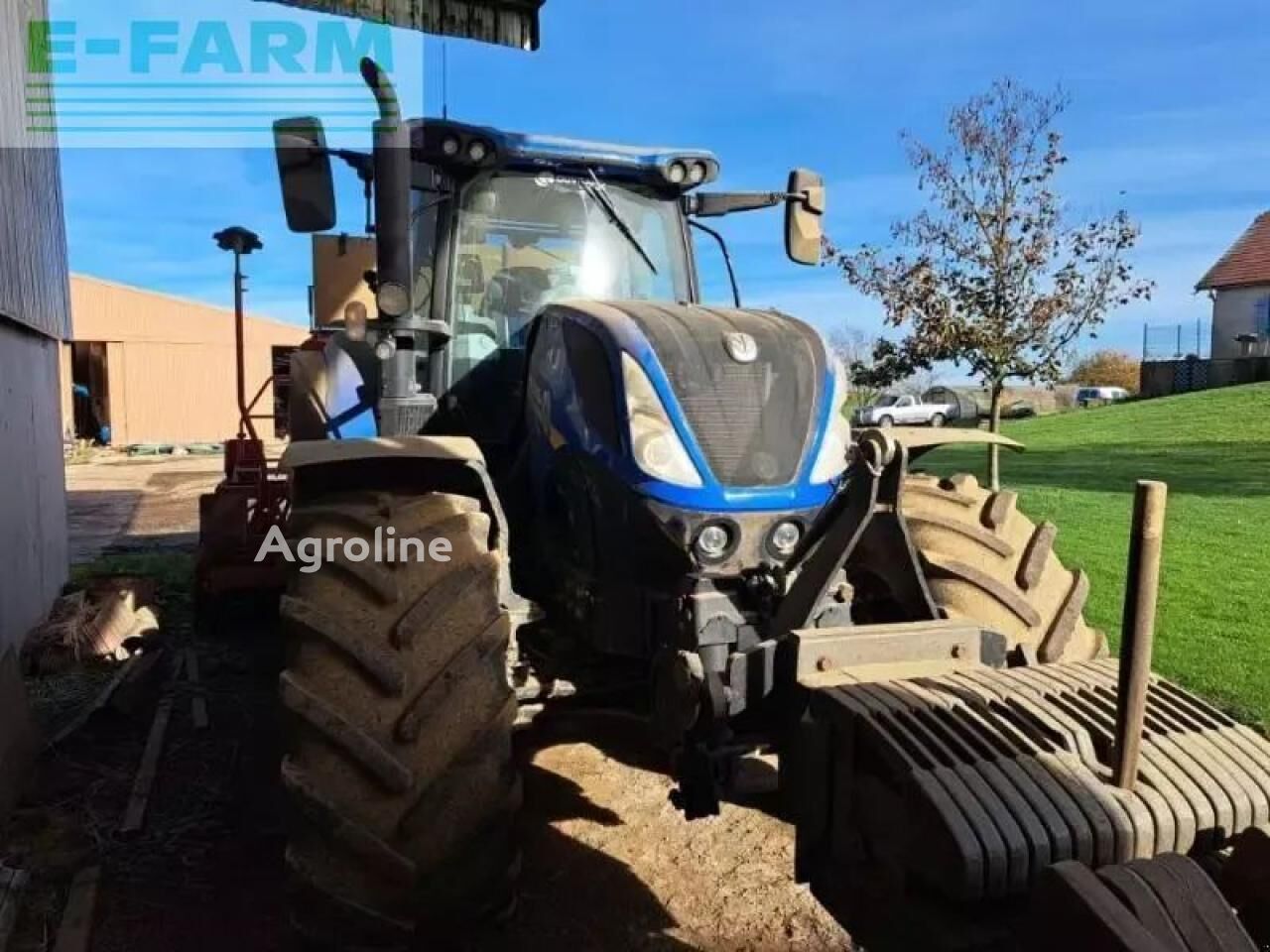 New Holland t7-270ac traktor točkaš