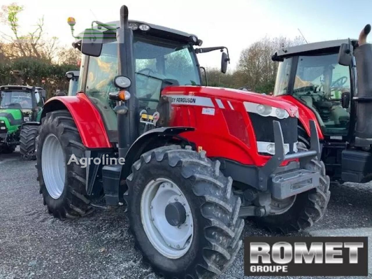 Massey Ferguson 6713 s d6 ef traktor točkaš