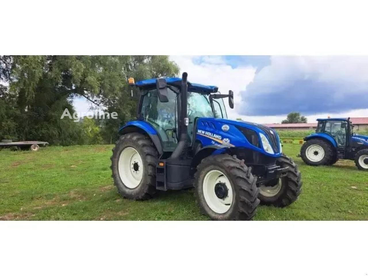 New Holland t6-125s traktor točkaš