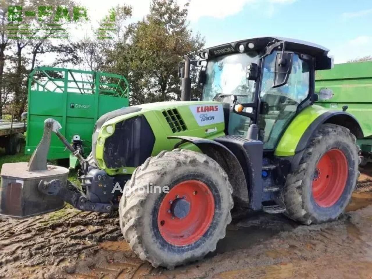 Claas arion610 traktor točkaš