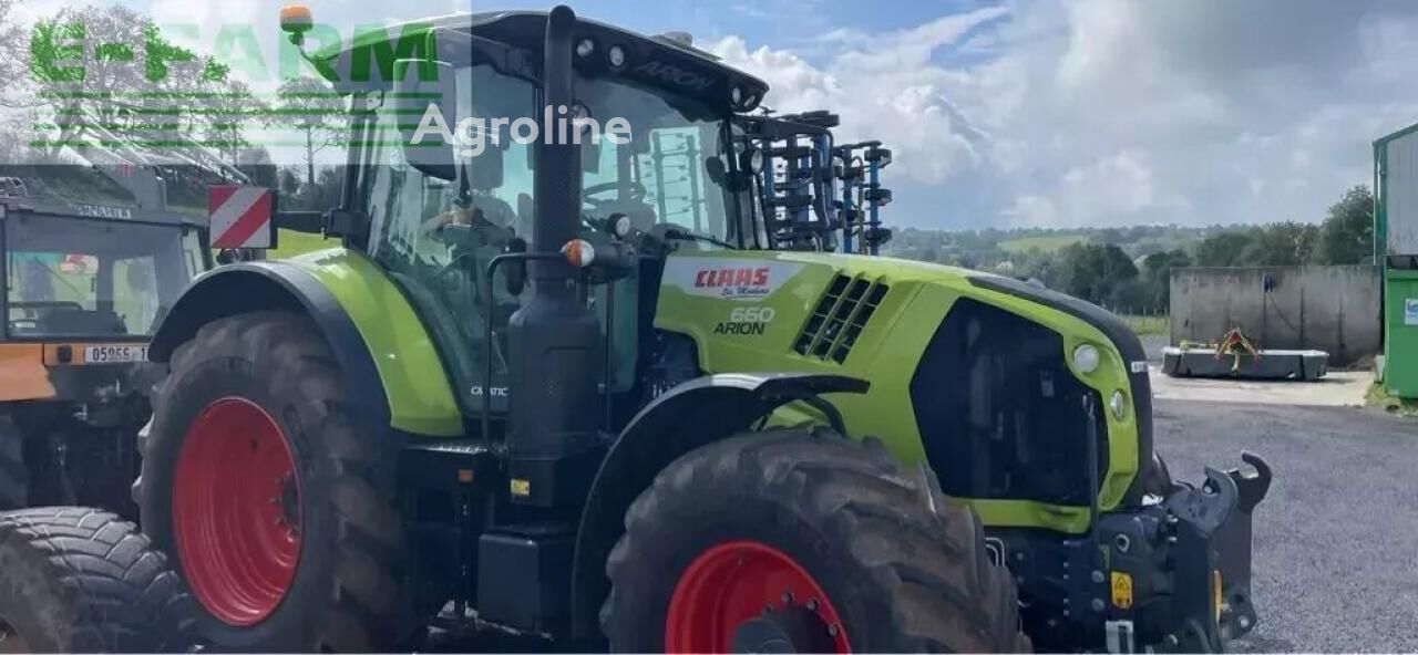 Claas arion 660 cmatic cis+ traktor točkaš