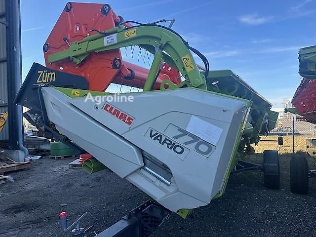 Claas Vario 770 + Zürn SBV adapter za žito
