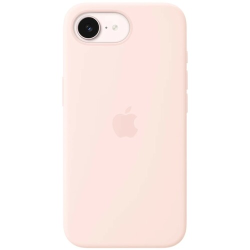 APPLE iPhone 17e Silicone Case with MagSafe - Soft Pink mhwj4zm/a