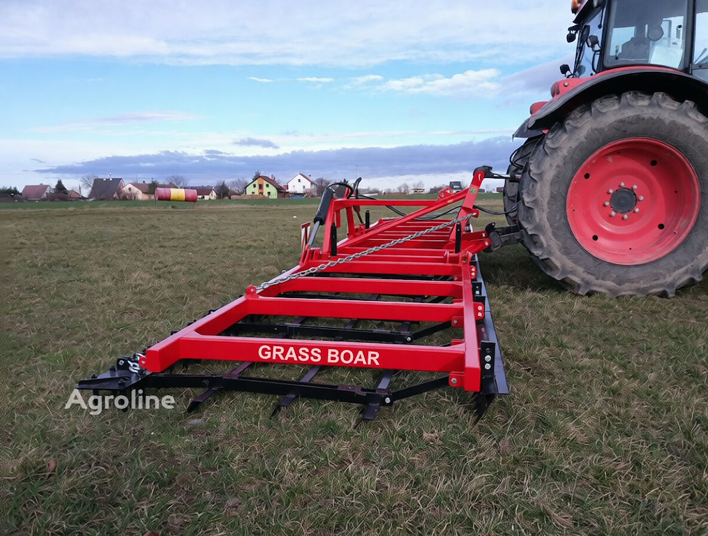 Sukov GRASS BOAR zupčasta drljača