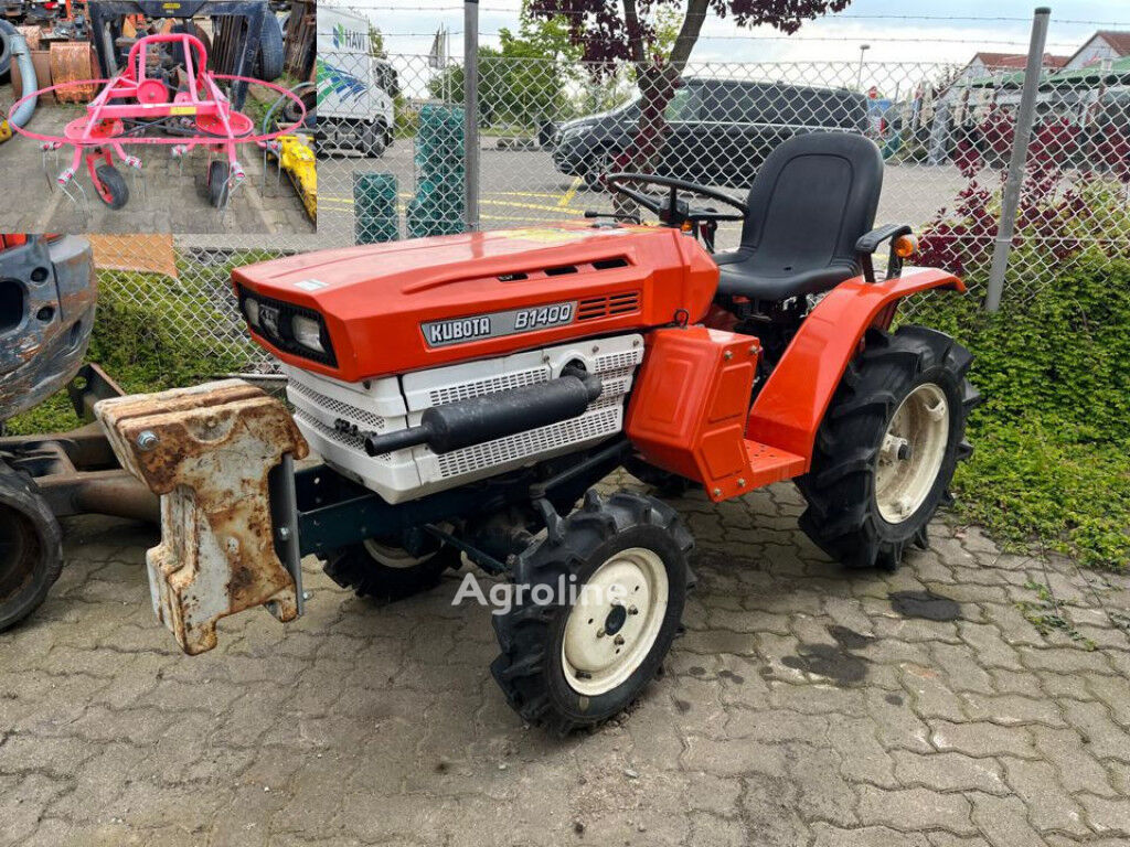 Kubota Trecker 1400 Diverse mit Zapfwelle am Heck und Heuwender mototraktor
