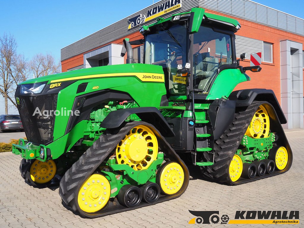 John Deere 8RX 410 traktor guseničar