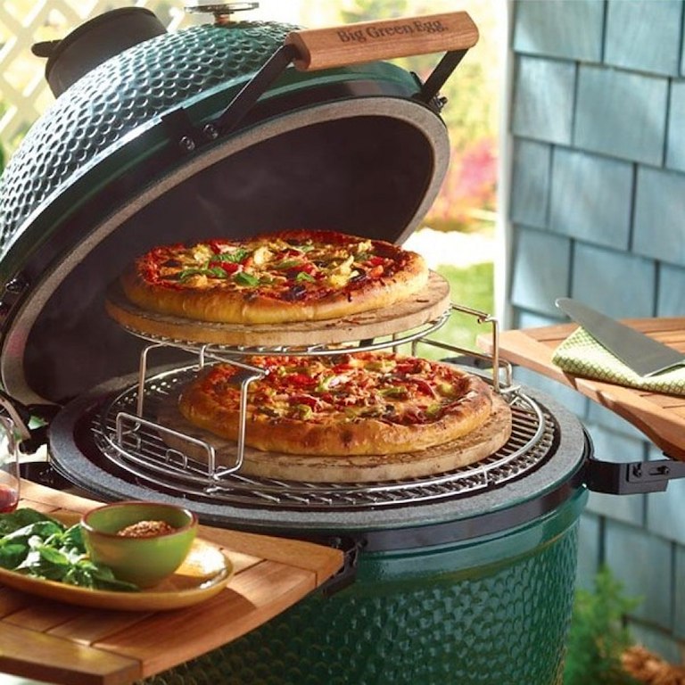 BIG GREEN EGG EGGSPANDER REŠETKE SET XL – SISTEM ZA VIŠESLOJNO KUVANJE