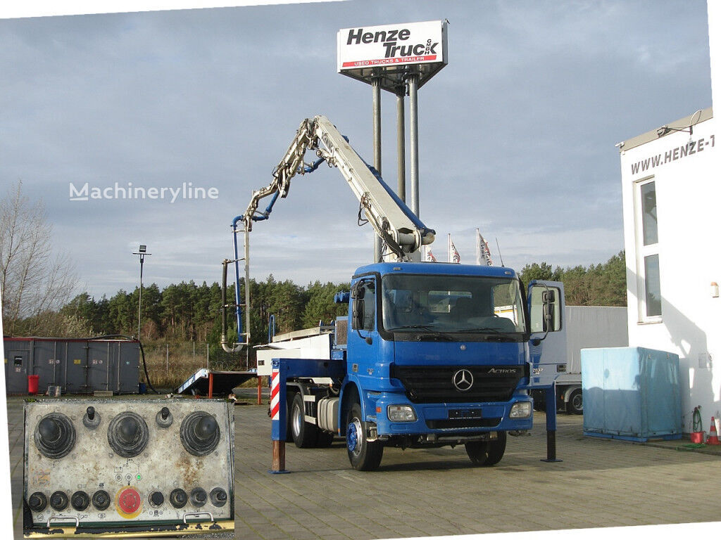 Schwing P 2023-110/75 RB na šasiji Mercedes-Benz Actros 2632 pumpa za beton