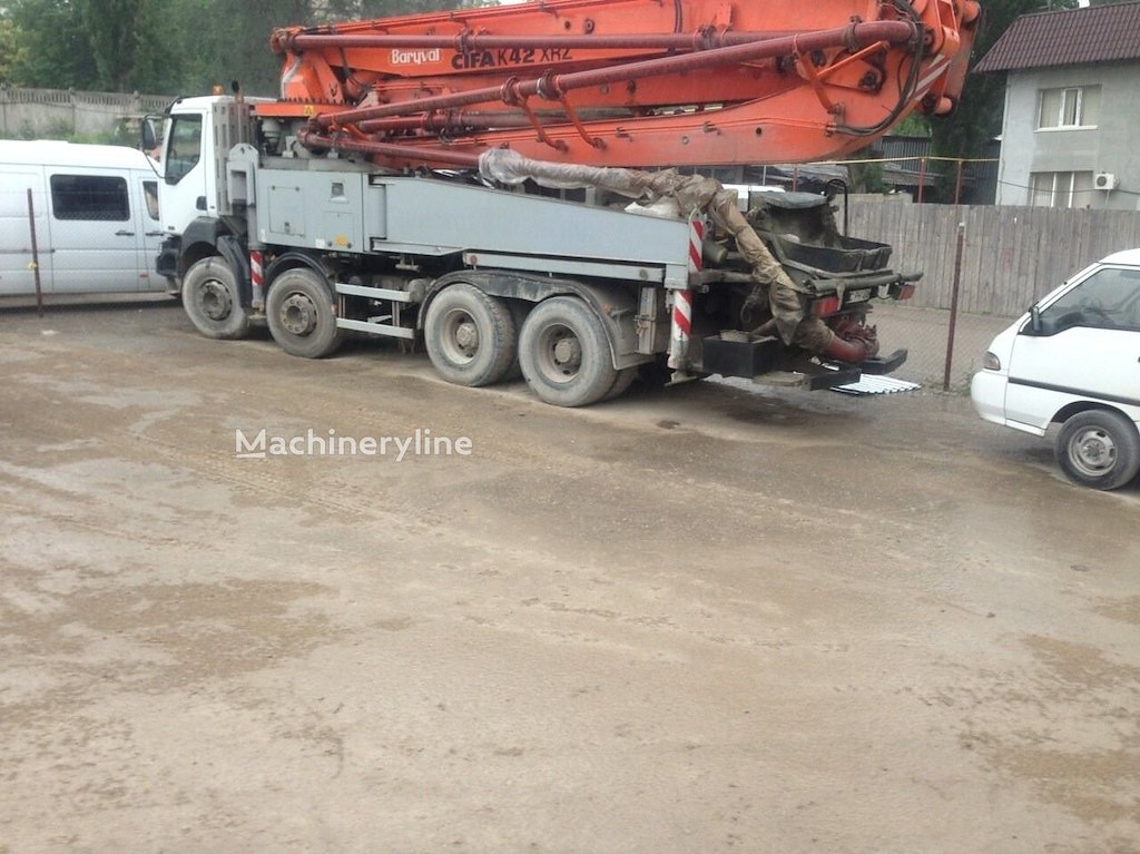 Cifa HPG1808/1113IF na šasiji Renault Kerax pumpa za beton