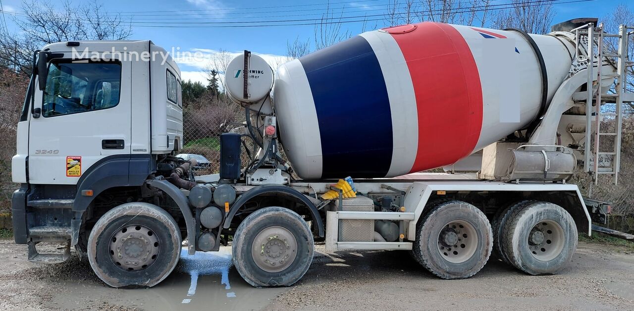 Stetter na šasiji Mercedes-Benz Axor 3240 kamion s mešalicom za beton