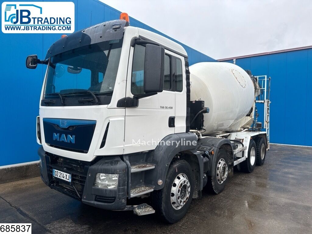 MAN TGS 32 400 8x4, EURO 6, Intermix, 9m3 kamion s mešalicom za beton
