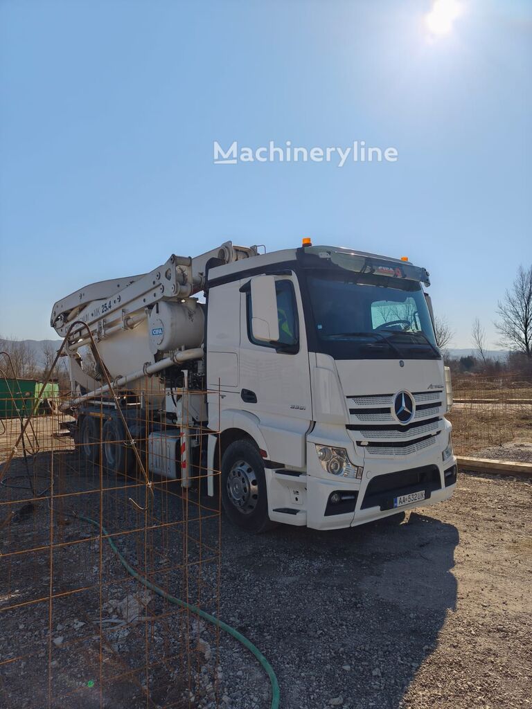 Cifa magnum mk 25 na šasiji Mercedes-Benz Actros pumpa za beton