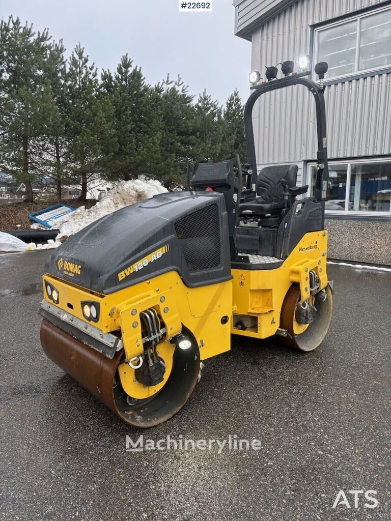 BOMAG BW120 AD-5 Vals. 310 timer! mali valjak