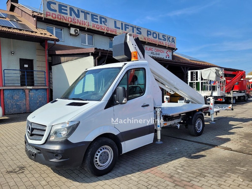 Mercedes-Benz Sprinter - 27 m Ruthmann TB270 bucket truck boom lift zwyżka auto dizalica s korpom