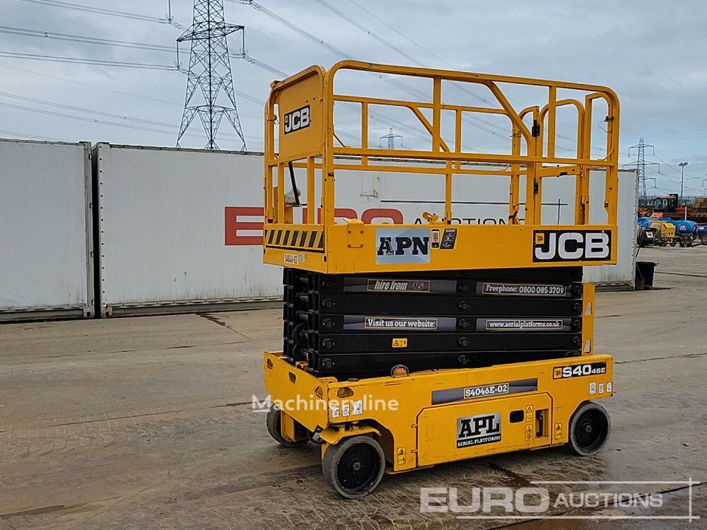 Prodaje se JCB S4046E hidrauličnu zglobnu platformu na aukciji