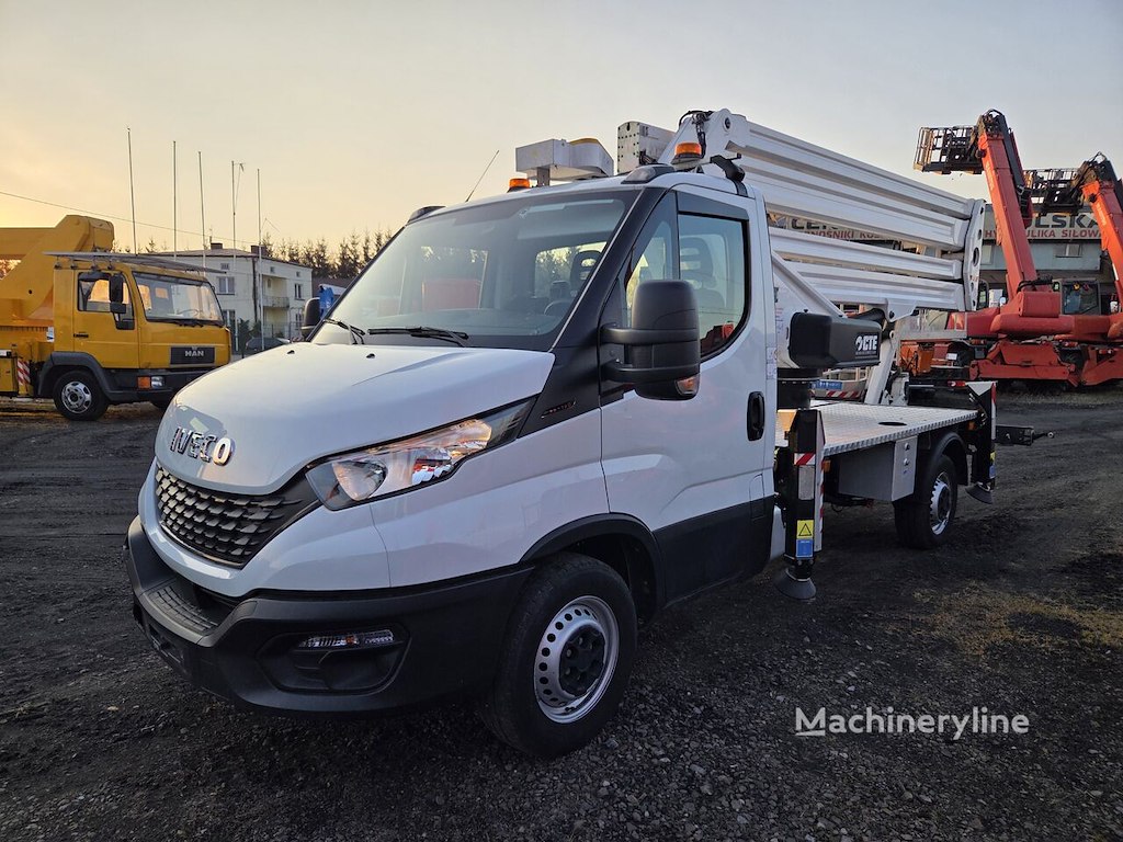IVECO Daily 35S14 35S14 - 23 m CTE boom lift bucket truck zwyżka auto dizalica s korpom