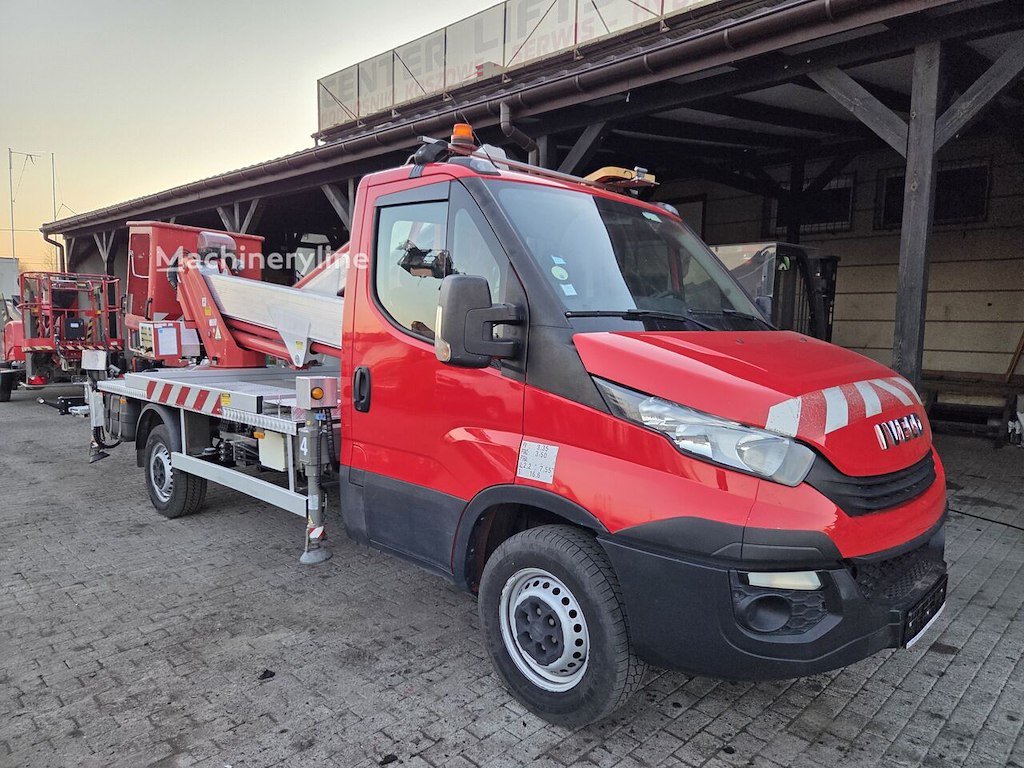 IVECO Daily 35S12 - 25 m Multitel MX250 bucket truck boom lift auto dizalica s korpom