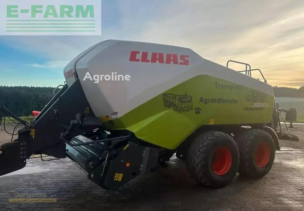 Claas quadrant 3200 fc t balirka za četvrtaste bale