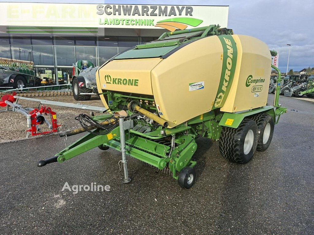 Krone comprima cv 150 xc balirka za četvrtaste bale
