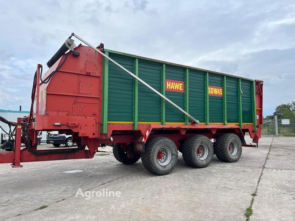 Hawe Tridem SDW 45T, Heckentleerung, Silagewagen samoutovarna prikolica