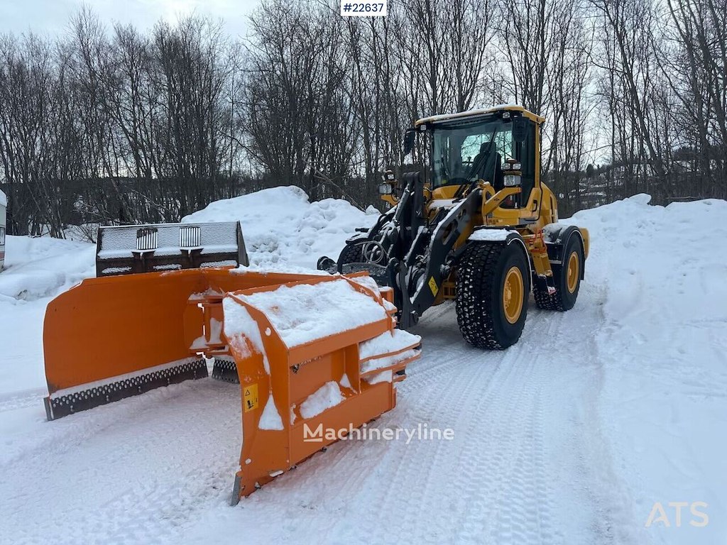 Volvo L70H hjullaster m/ strøskuffe, grusskuffe og klappvinge prednji utovarivač