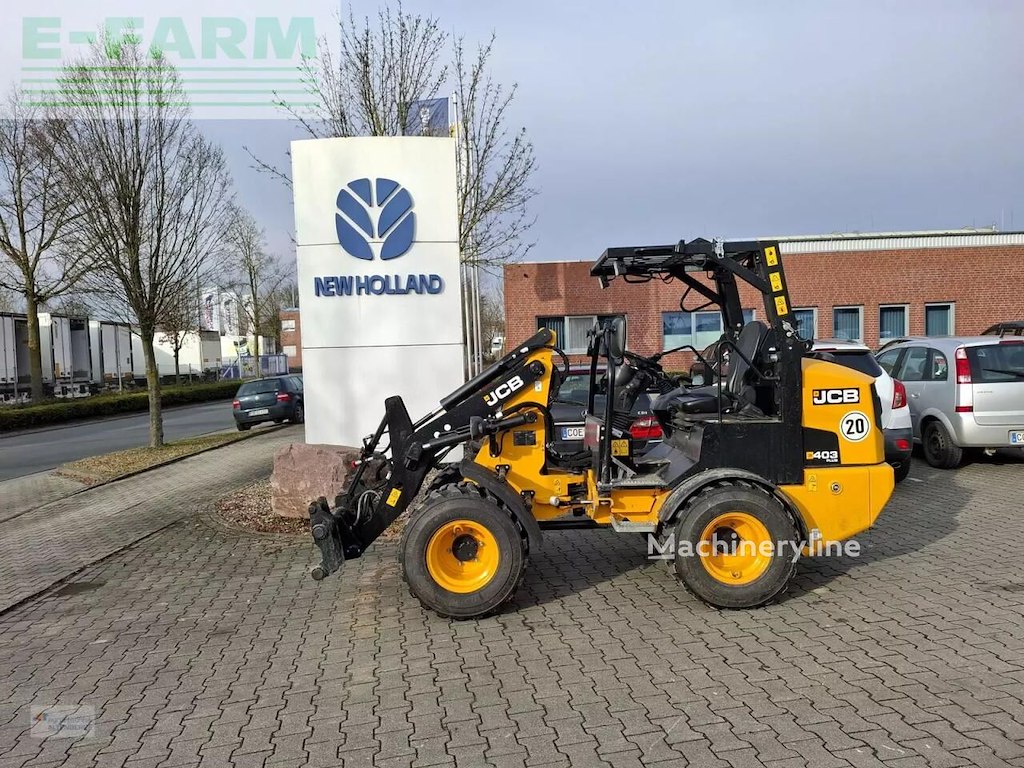 JCB 403 plus mit klappdach prednji utovarivač