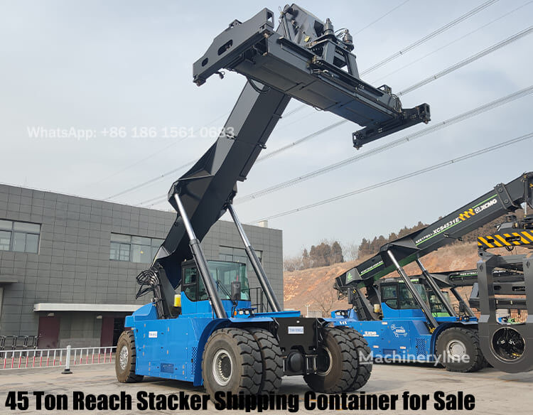 Novi XCMG 45 Ton Reach Stacker Shipping Container for Sale dalekosežni slagač