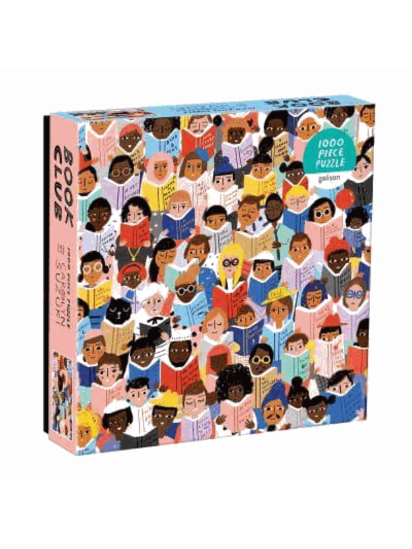 Book Club 1000 Piece Puzzle in a Square Box