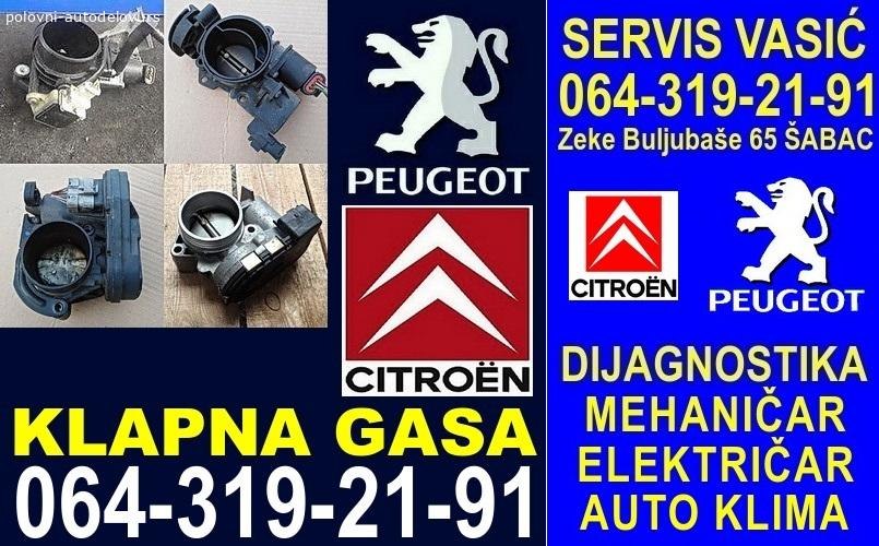 KLAPNA GASA USISNE GRANE PEŽO CITROEN PEUGEOT