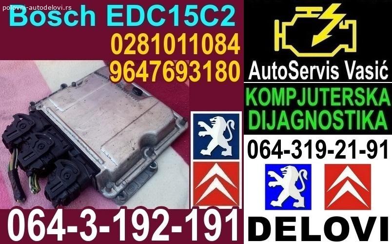 KOMPJUTER EDC15C2 XSARA PICASSO 2,0 HDI BOSCH 0 281 011 084