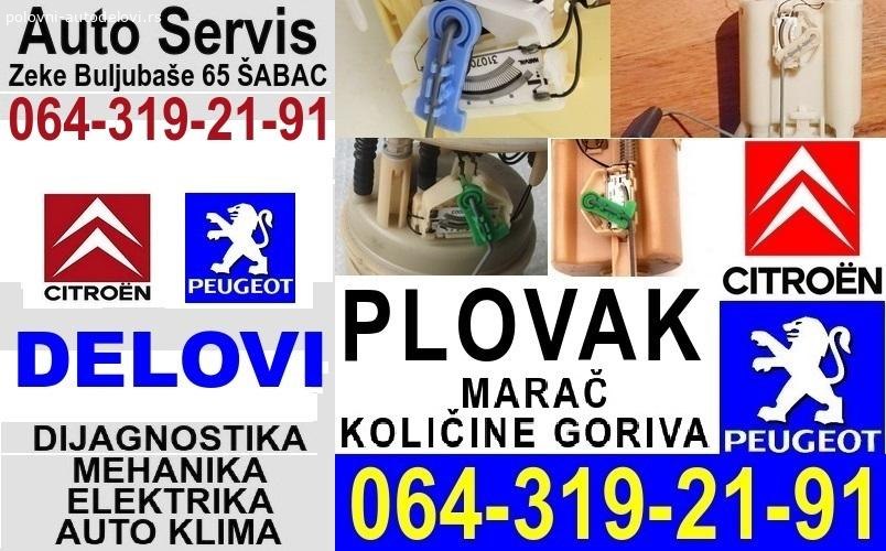 PLOVAK MERAČ NIVOA GORIVA PEŽO CITROEN PEUGEOT